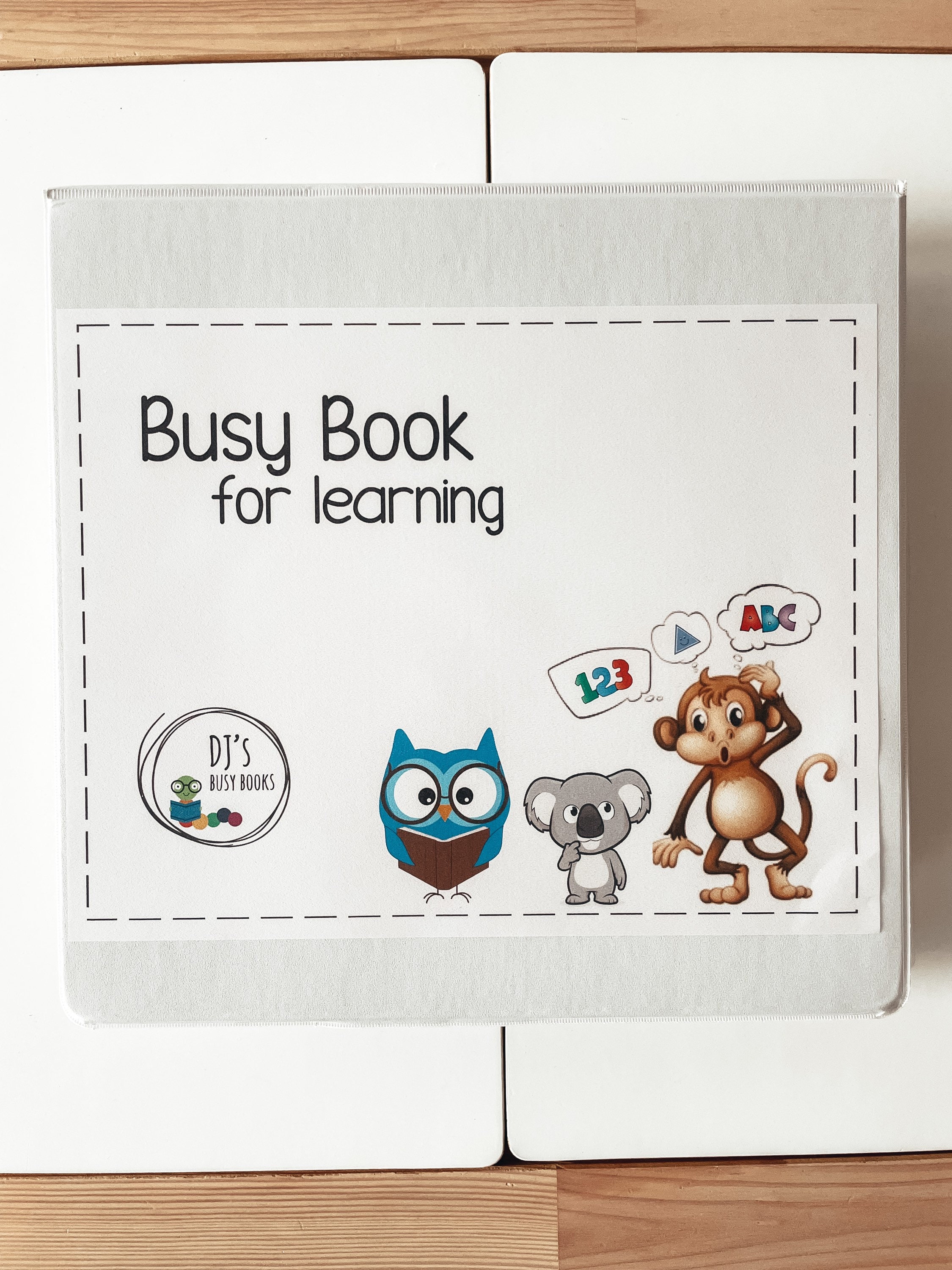Big Busy Book for Toddlers Busy Learning Learning Activity - Etsy