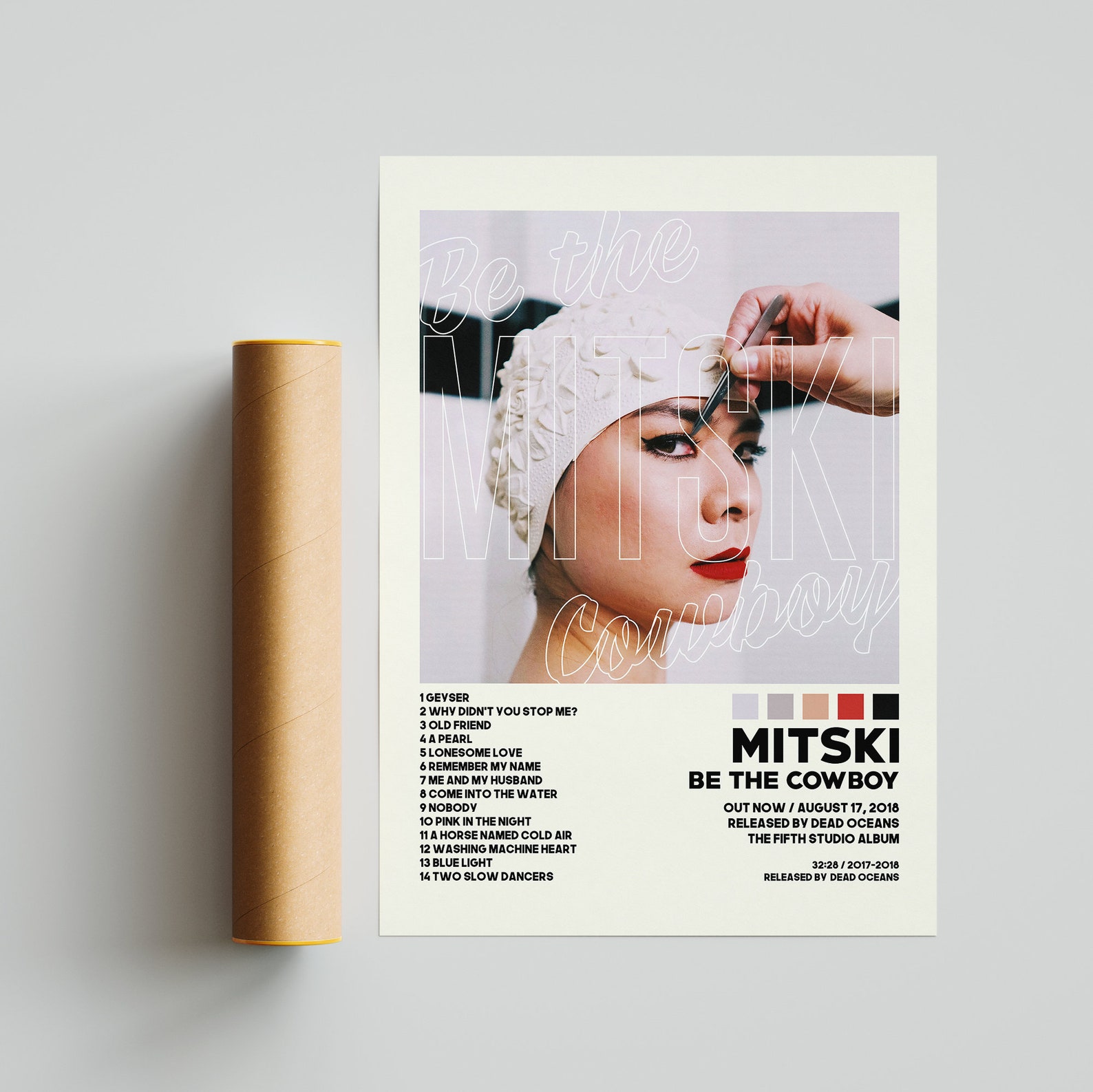 Mitski Posters / Be The Cowboy / Mitski / Album Cover Poster | Etsy
