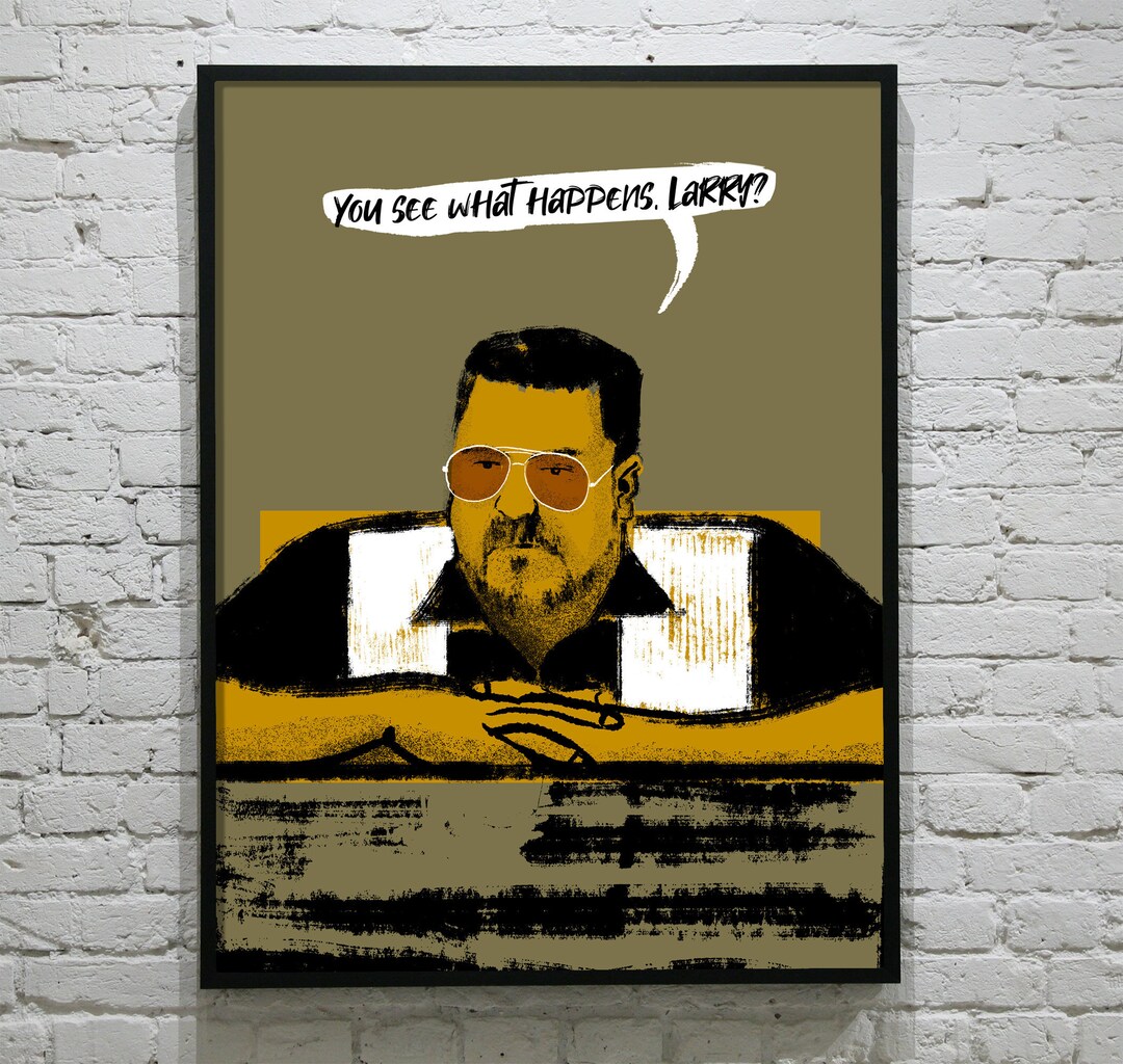 Big Lebowski Poster Series - Walter - Poster A4 - Etsy Singapore