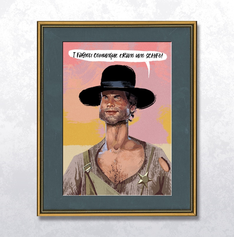 Trinità Terence Hill Poster A4 - Etsy
