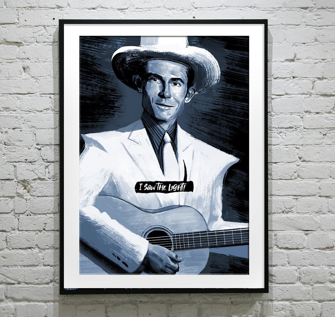 Hank Williams - Poster A3 - Etsy