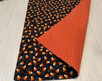 Candy Corn Table Runner-reversible-handmade-one of a Kind - Etsy