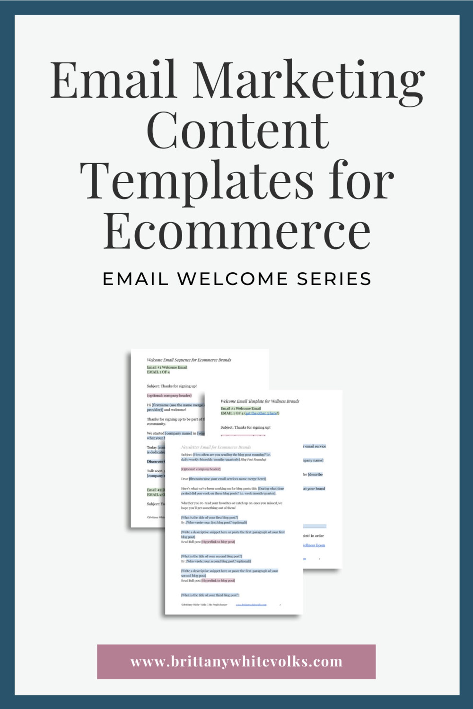 Email Marketing Templates Email List Email Newsletter - Etsy