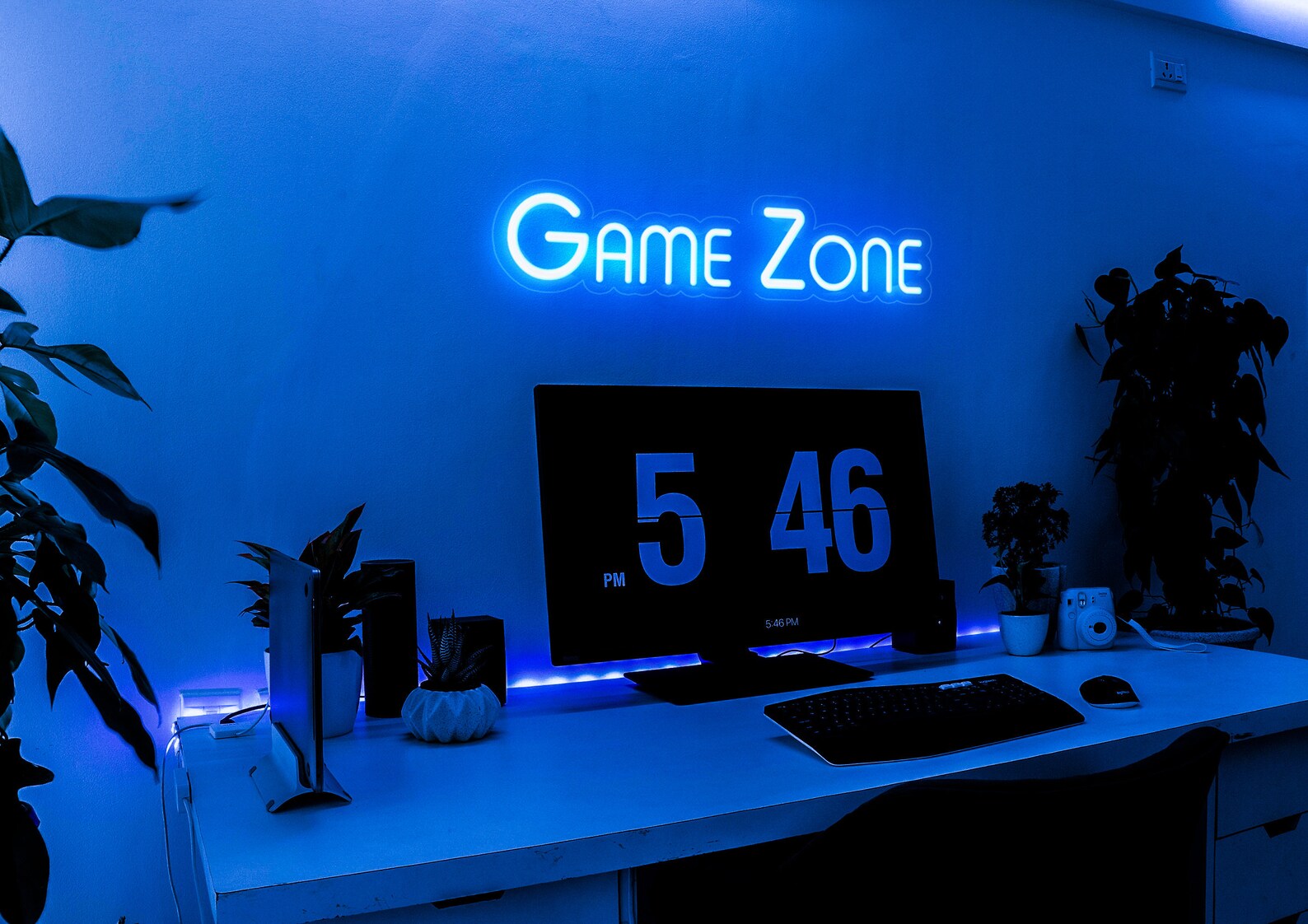 Game Zone LED Decor Custom Party Neon Sign Game on Custom Neon | Etsy