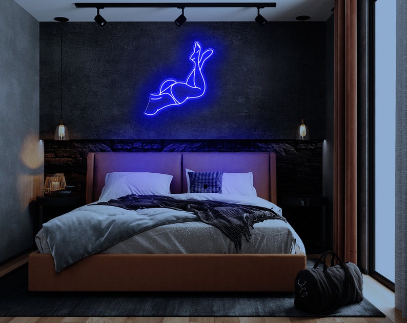 Woman Body Bikini Lady Legs LED Sign Home Decor Custom Neon | Etsy
