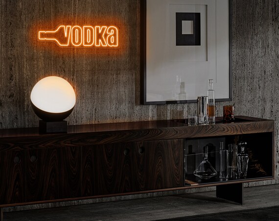 Bar Сocktail VODKA Bottle Home Decoration Vodka Drink Custom | Etsy
