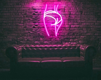 Woman Body Bikini Lady Legs LED Sign Home Decor Custom Neon | Etsy