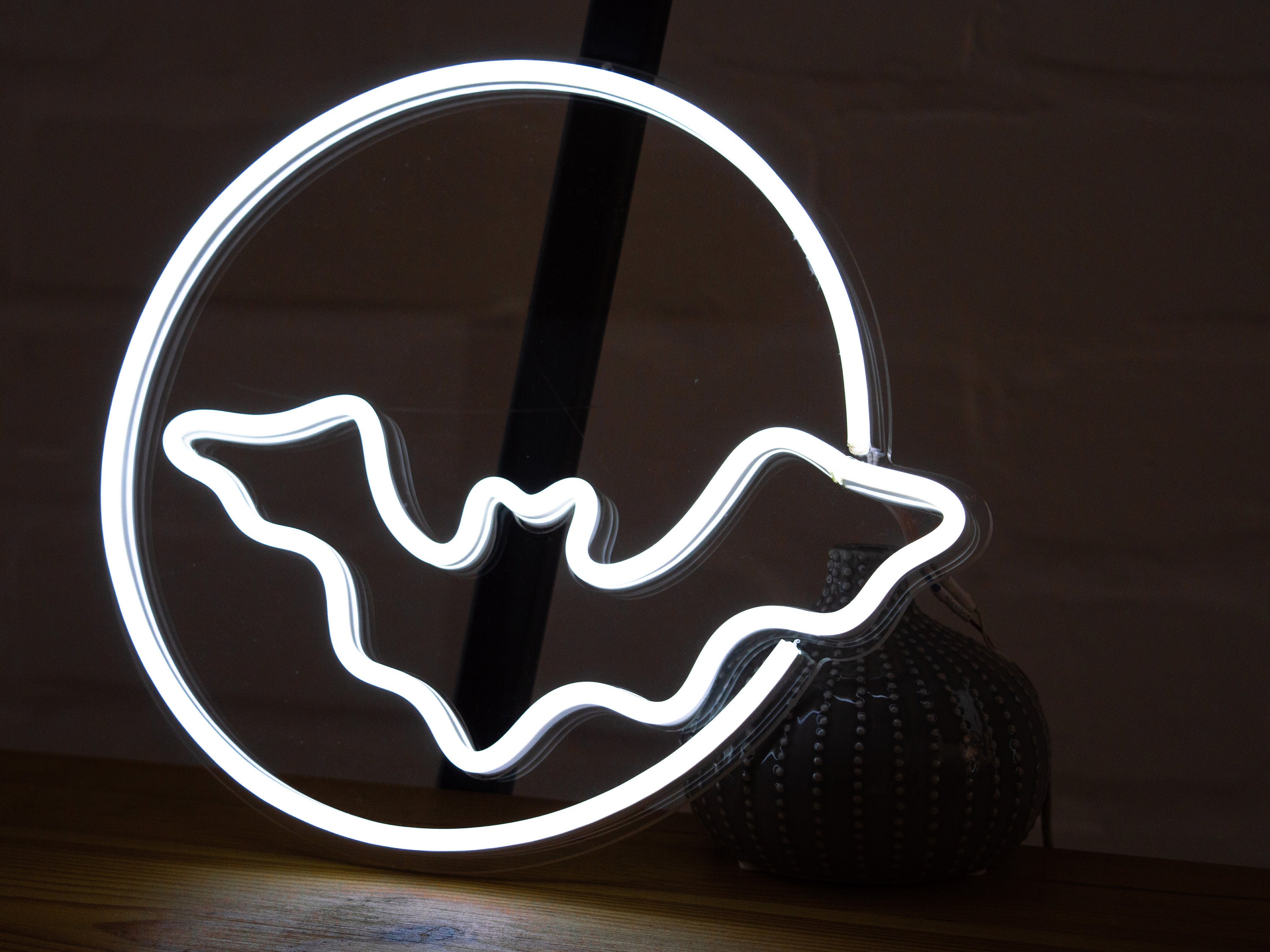 Superhero BAT Symbol Neon Sign Home Decor Custom Neon Wall | Etsy