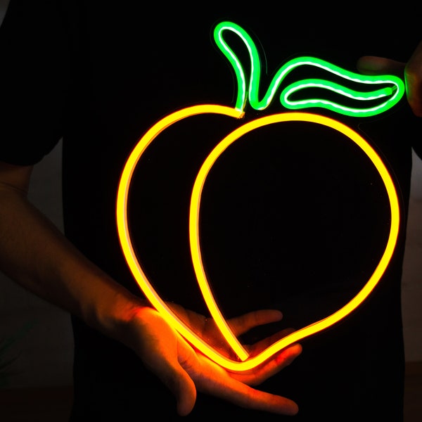 Neon Peach - Etsy