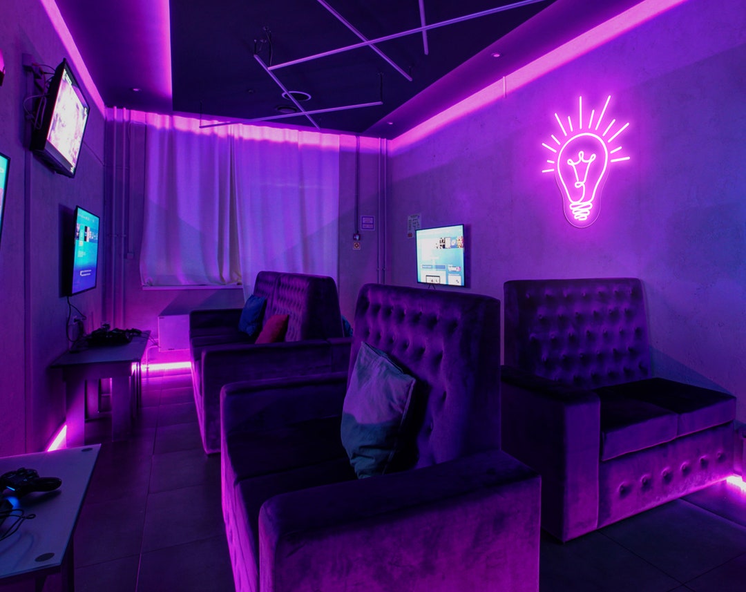 Bright Bulb LED Neon Home Decoration Friends Party LED Custom Neon Wall ...