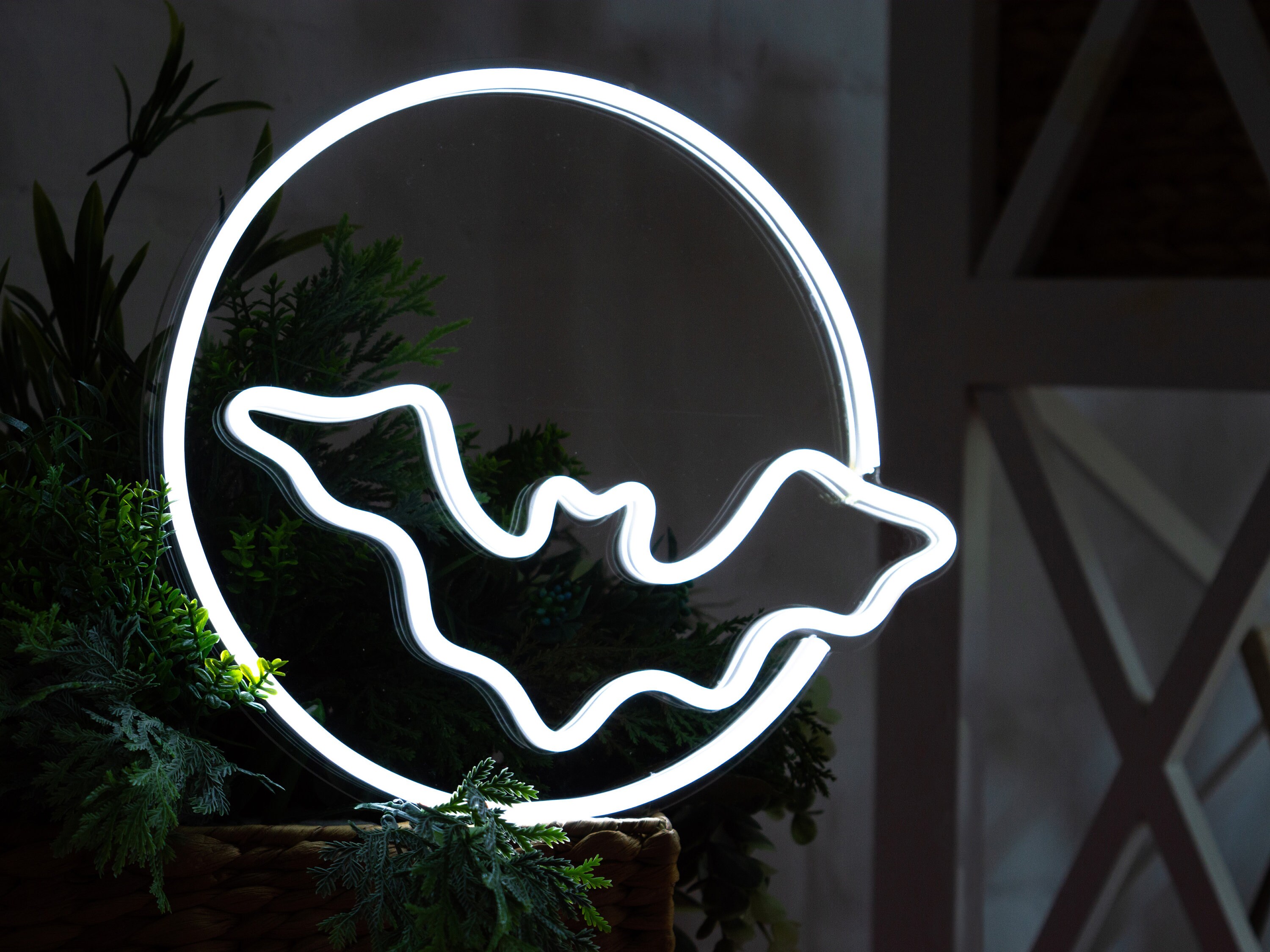 Superhero BAT Symbol Neon Sign Home Decor Custom Neon Wall | Etsy