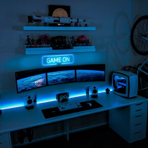 Game on LED Decor Custom Birthday Party Neon Sign Custom Neon Sign ...