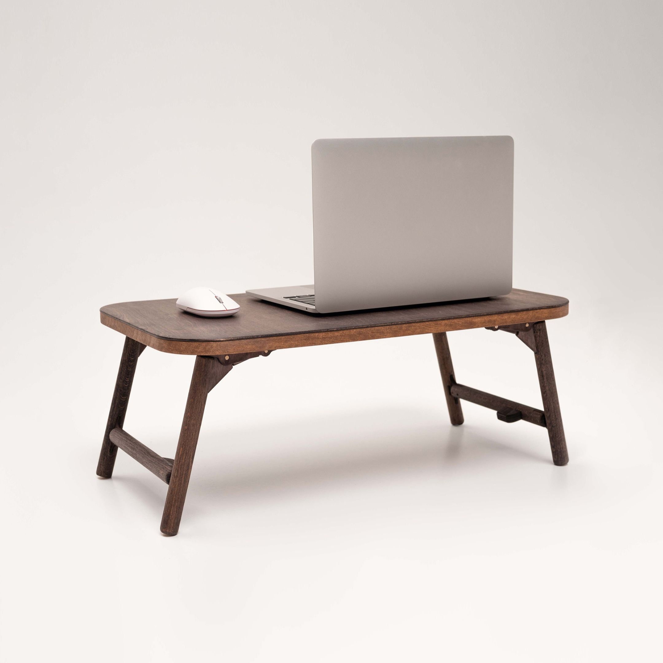 Portable Lap Desk, Wooden Lapdesk Portable, Portable MacBook Stand ...