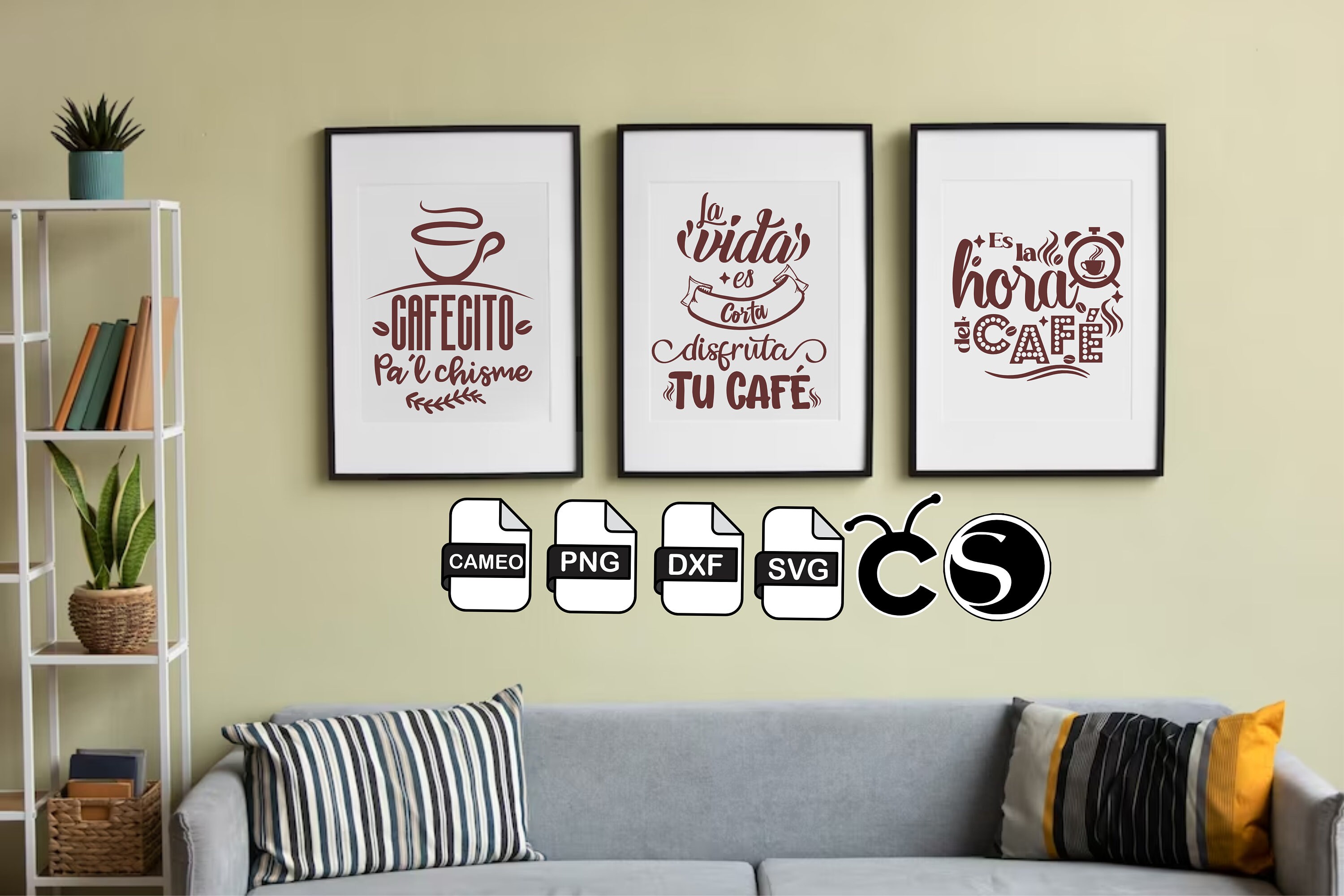 Coffee Svg Messages Coffee Messages Svg Png Dxf Silhouette Cameo Cricut ...