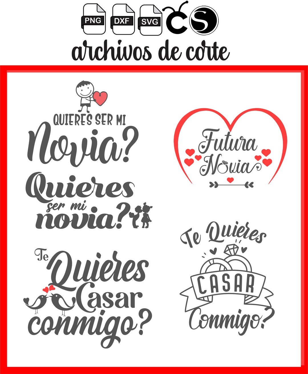 Will You Marry Me Svg Png Dxf Silhouette Will You Be My Girlfriend ...