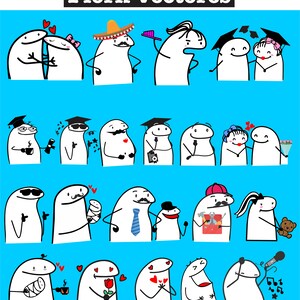 Vectors Flork Svg Bundle Pack Pdf Corel Ai Digital Files Flork Love ...