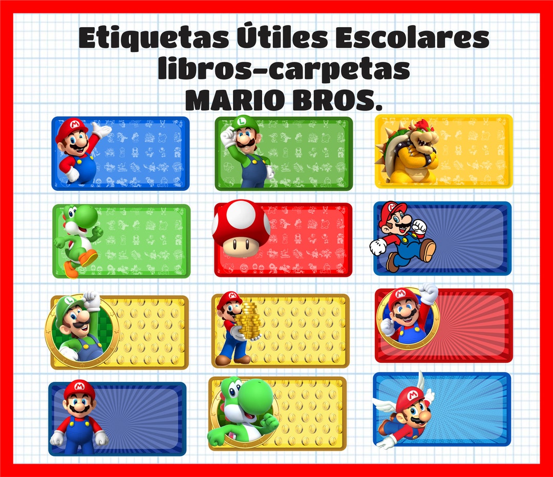 Labels for School Supplies Png Etichette per La Scuola School Labels ...