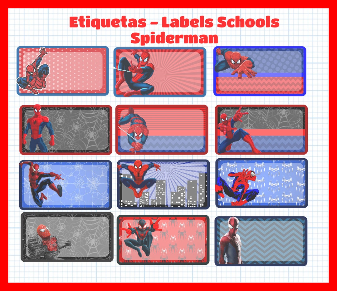 Labels school png etiquetas utiles escolares png etichette per la ...