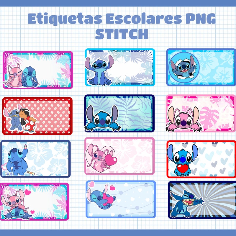 Stitch School Labels - Etsy