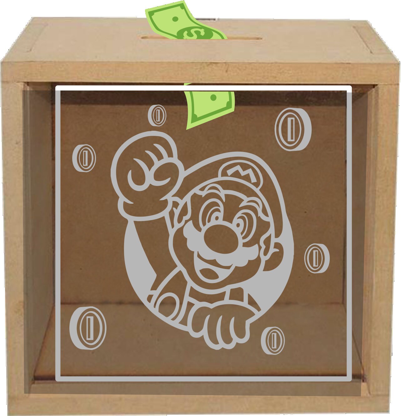Piggy Bank Svg Png Cameo Silhouette Files Cutting Designs Money Cash ...
