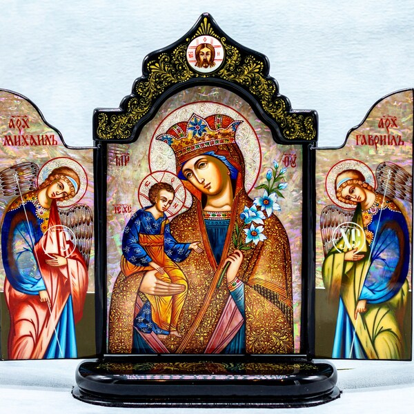 Triptych Icon - Etsy