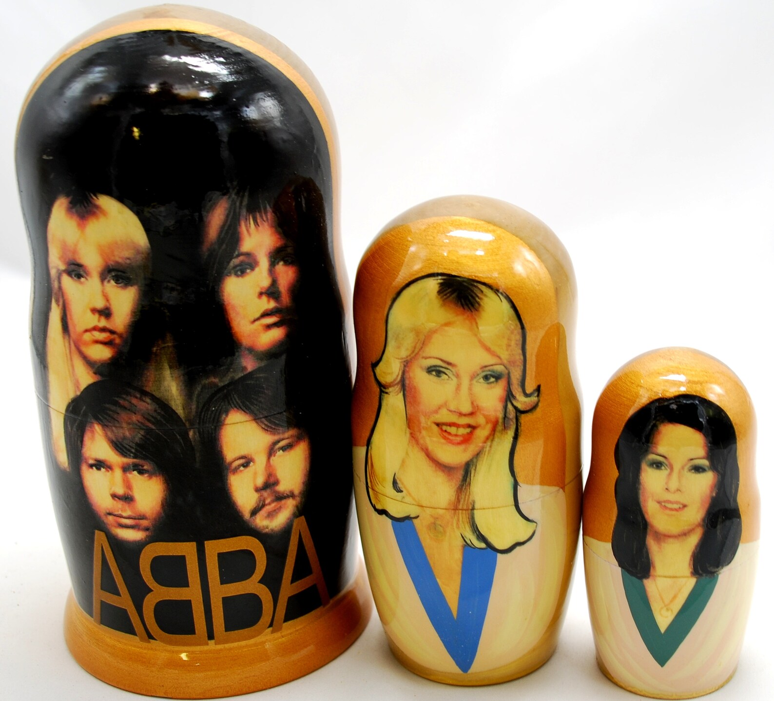 Popular personalities in dolls / Band ABBA/ Handpainted doll/ | Etsy