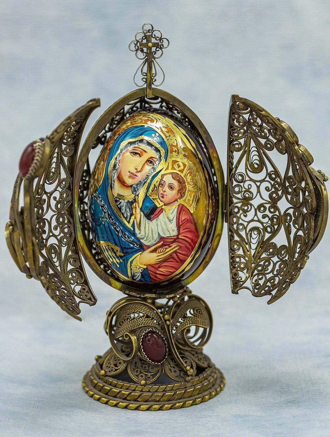 Korsun Icon of the Mother of God / Exclusive Easter Egg / - Etsy