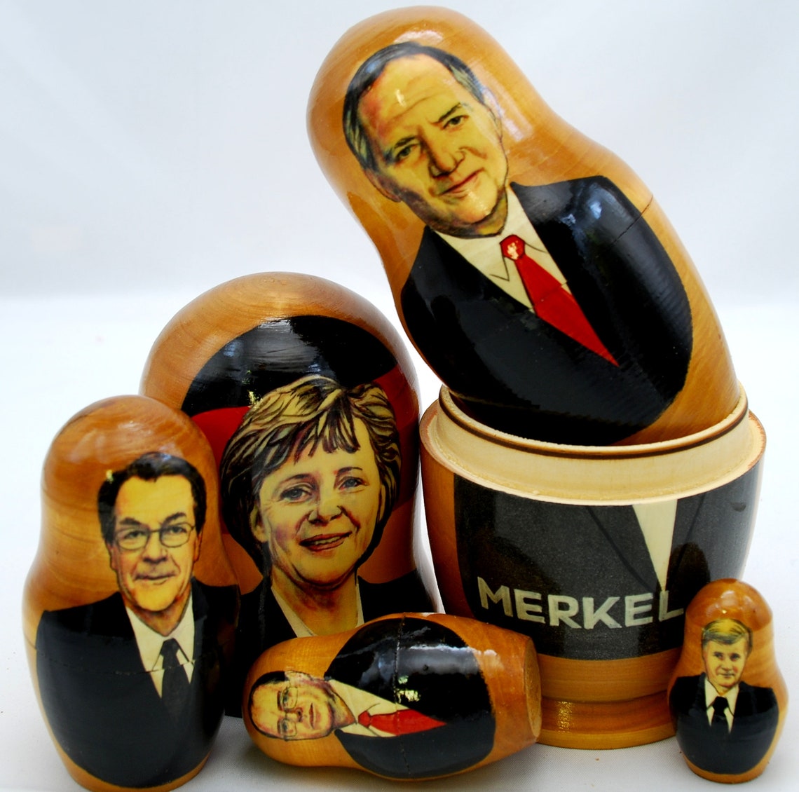 Popular Personalities in Dolls / Angela Merkel / Handpainted Doll/ 5 ...