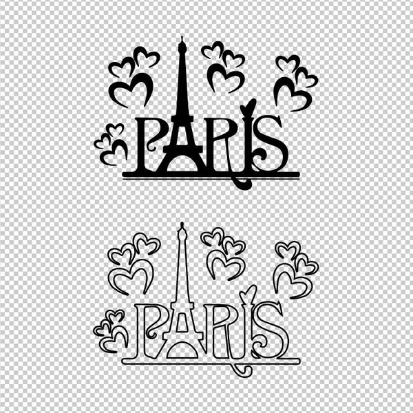 Paris Svg - Etsy