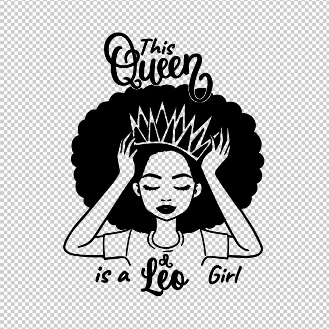 Leo Queen SVG, Zodiac Sign, Cricut Cut File (digital File) - Etsy