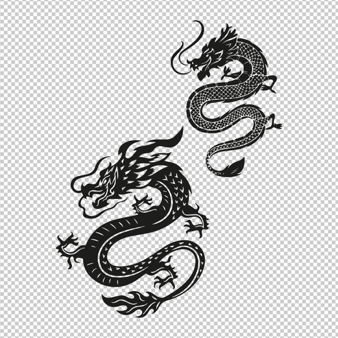 Chinese Dragon SVG, PNG, EPS - File for Cricut, Silhouette, Cut Files ...