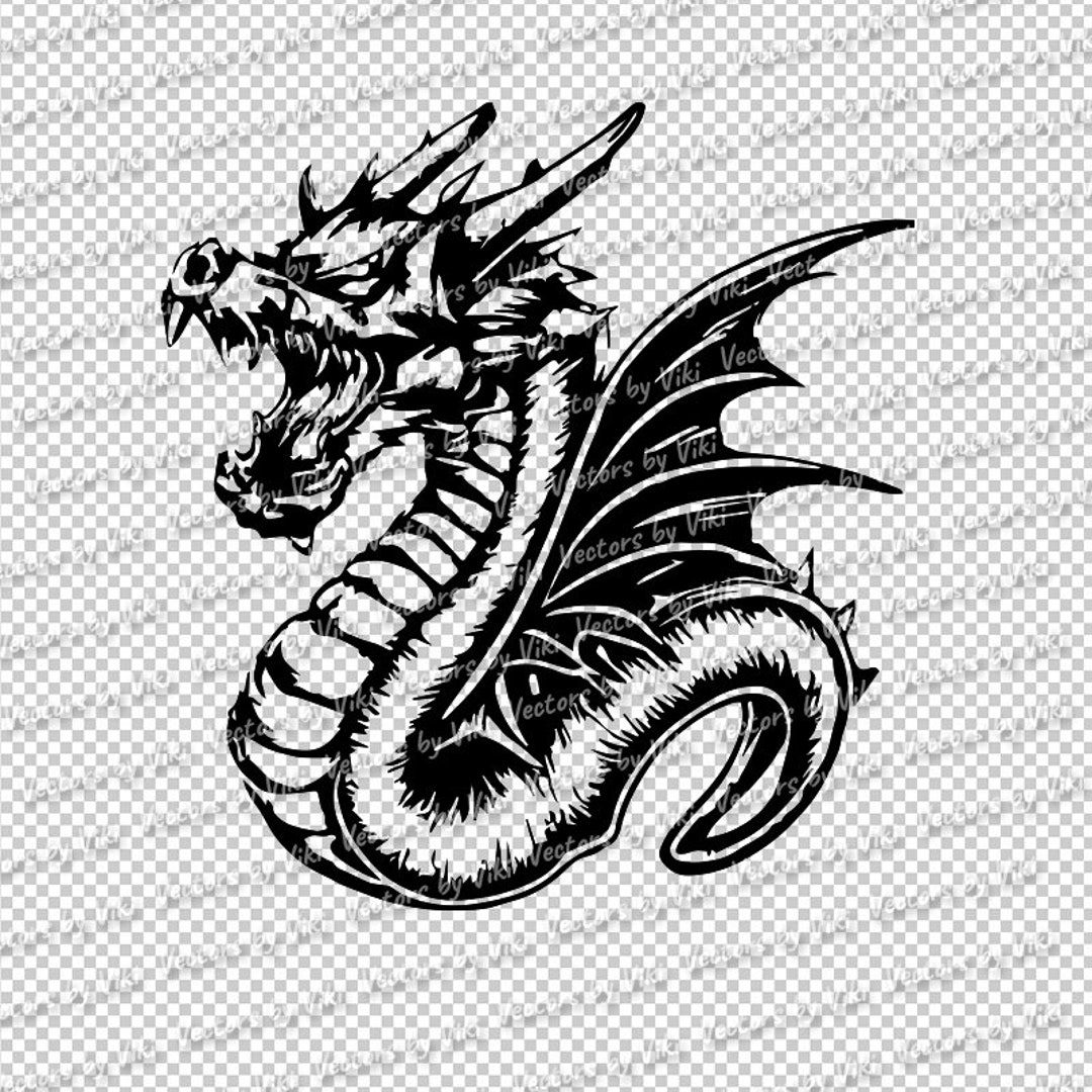 Chinese Dragon SVG, PNG, EPS - File for Cricut, Silhouette, Cut Files ...