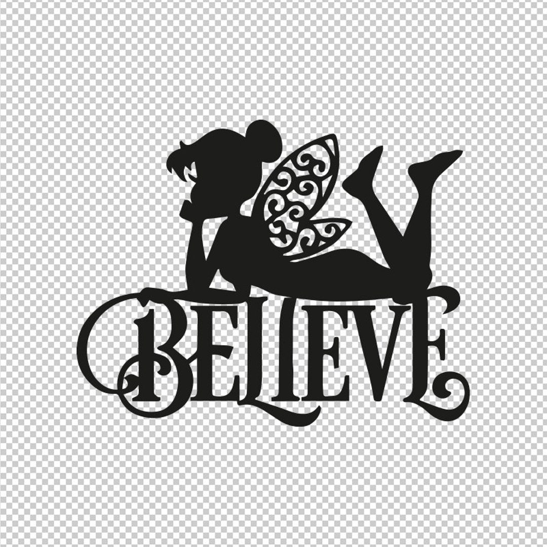 Believe Fairy SVG, Fantasy Cut File (digital File) - Etsy