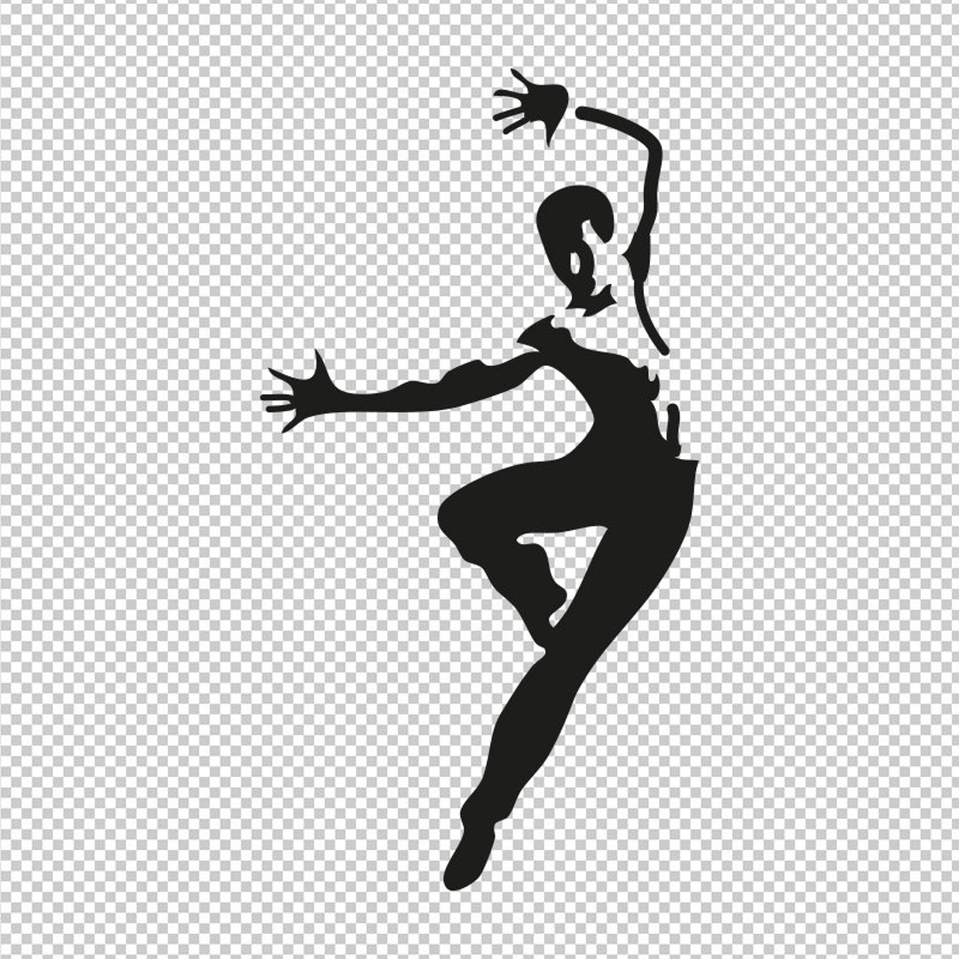 Dancing Acrobat Male Dancer Ballet SVG, PNG, EPS - File for Cricut ...