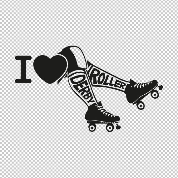 Roller Derby Skate Vector
