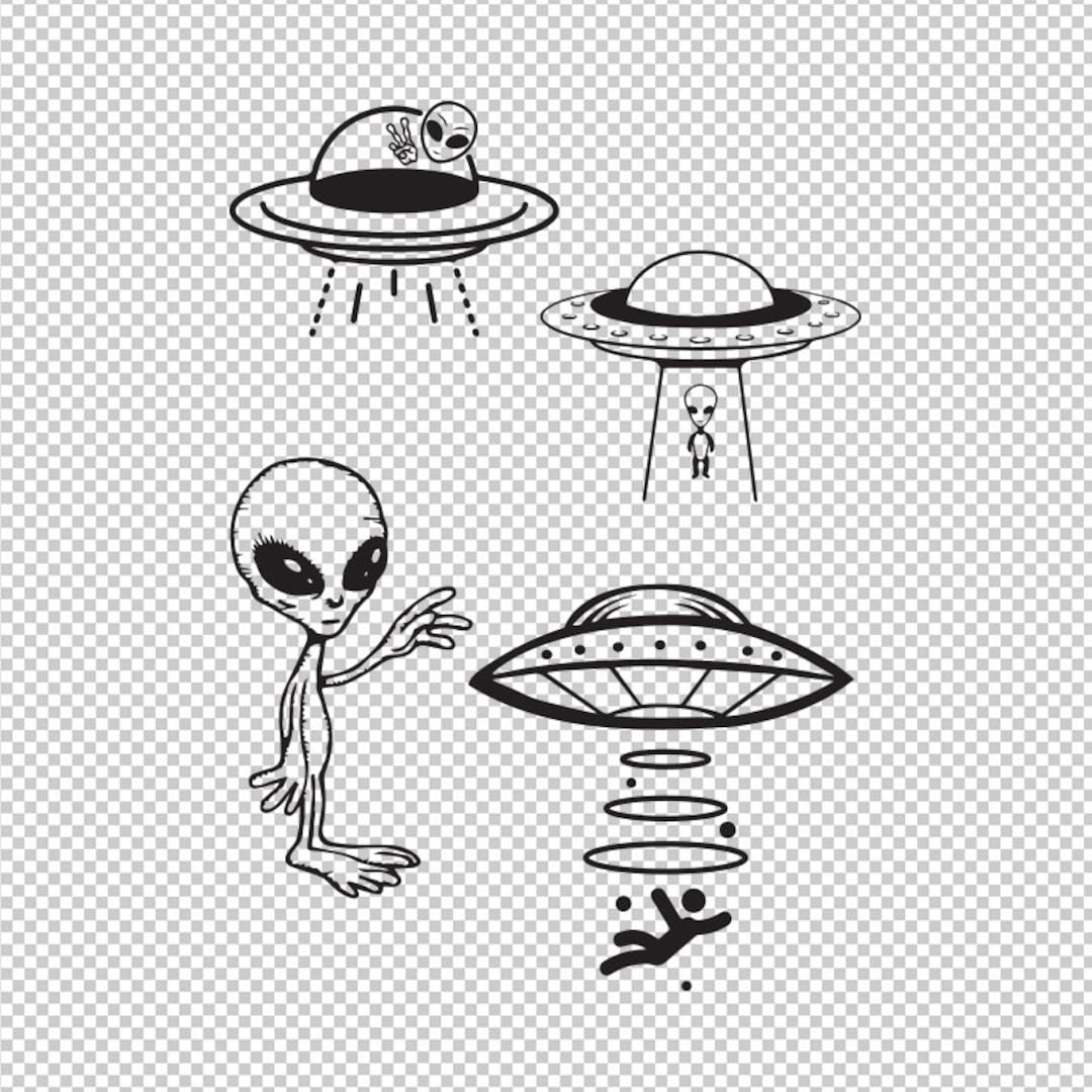 Ufo Abduction Drawing