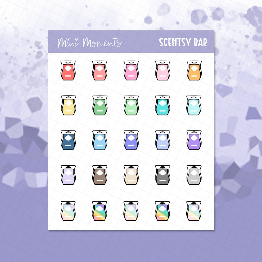 Scentsy Bar Sticker Icon Fits Most Planners - Etsy