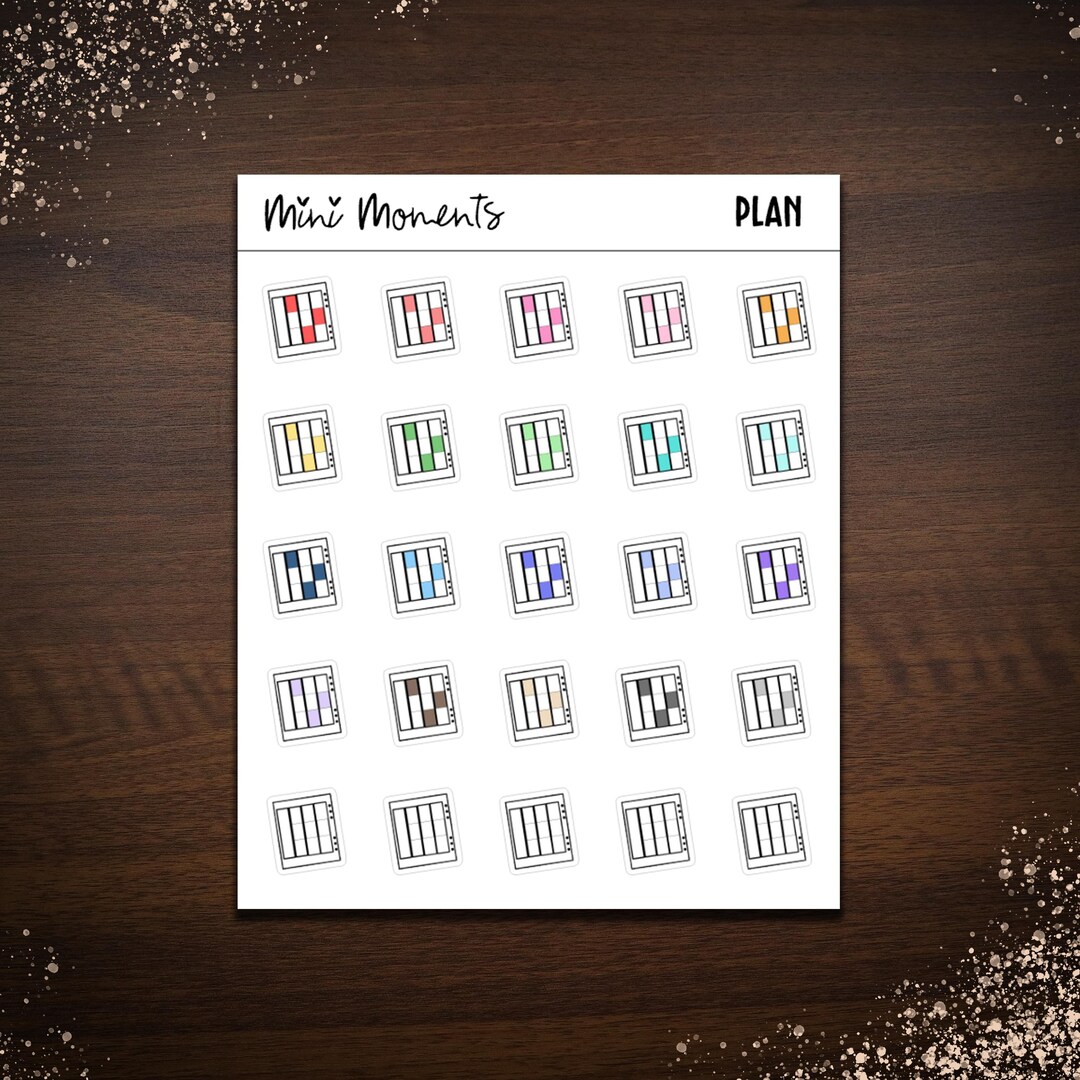 Plan Session stickers Sticker Icon Doodle Sticker Fits Most Planners - Etsy