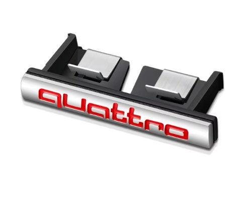 Audi Quattro Grille and Trunk Emblems - Etsy