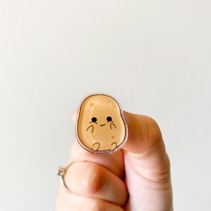Spud the Happy Potato - 0.95" | Enamel Pin, Acrylic Pin, Lapel Pin ...