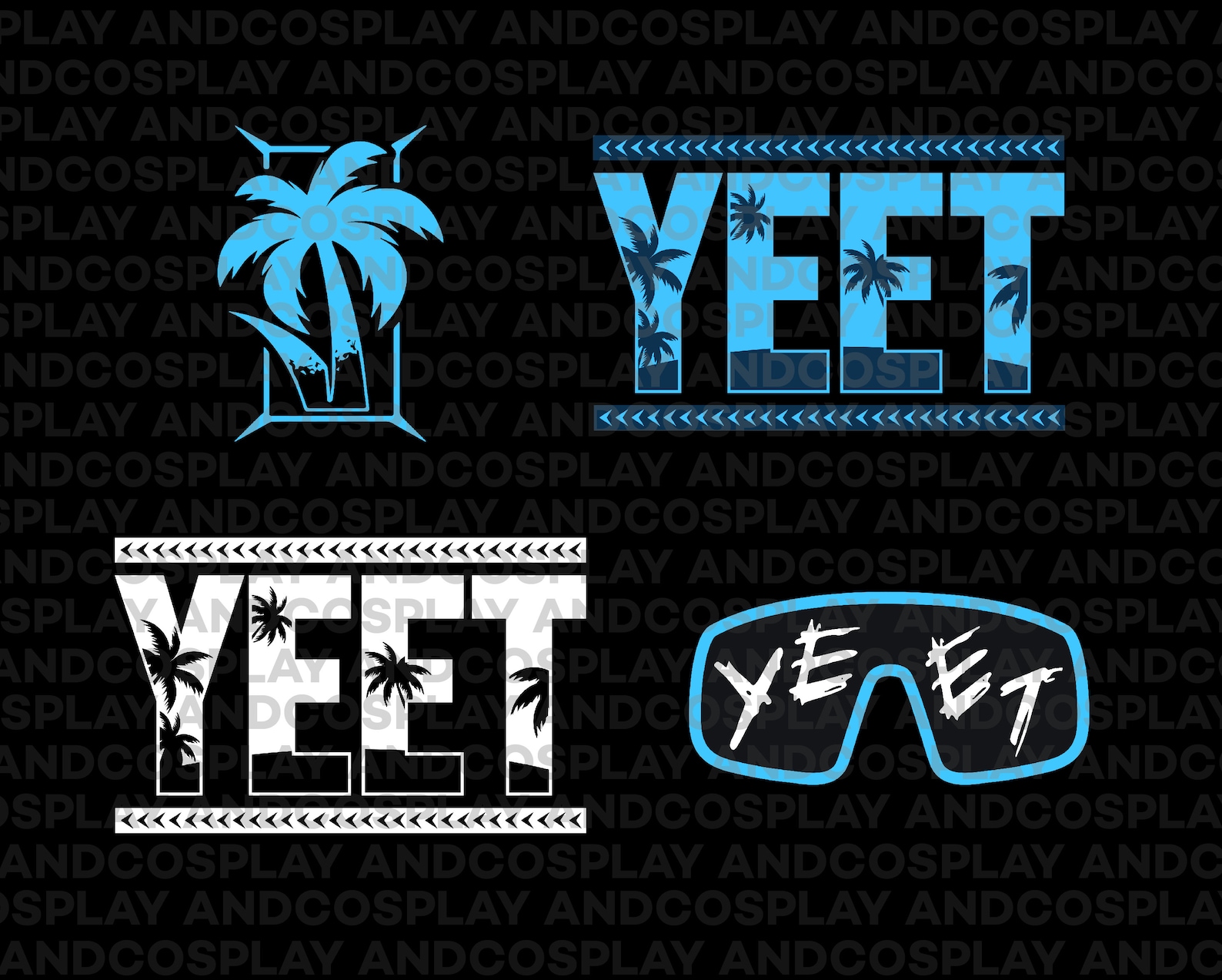 Jey Uso Yeet Cosplay SVG Files, Cricut Logos Bundle !! DIGITAL Files ...