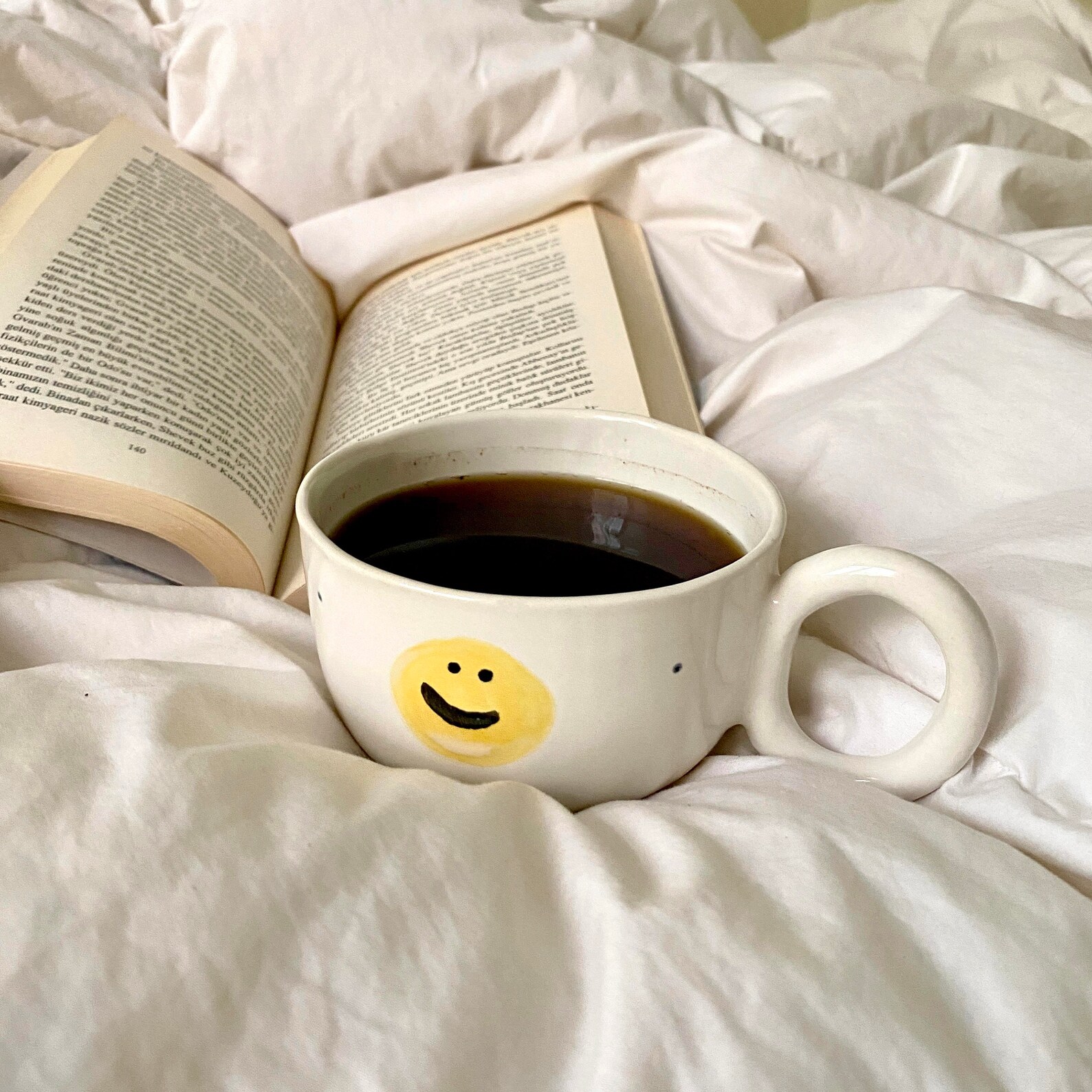 Happy Handmade Ceramic Mug | Etsy