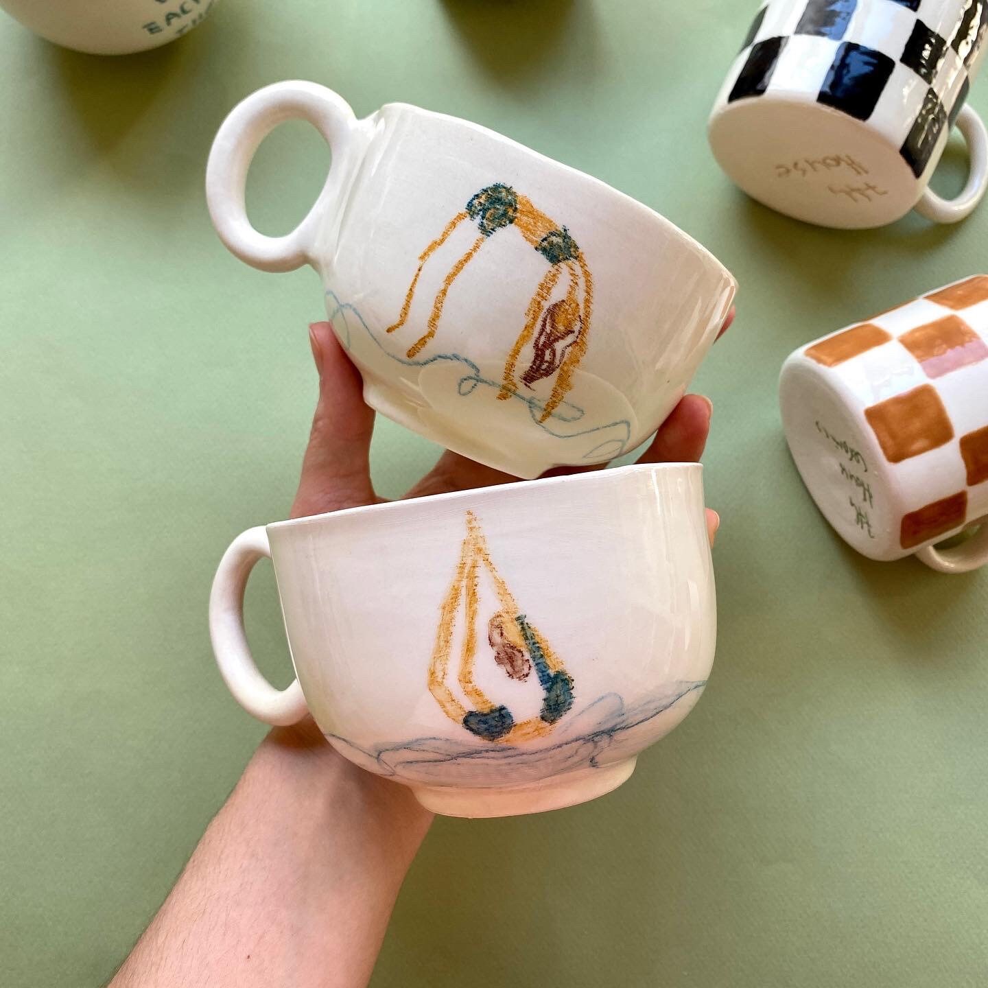 Open Your Heart Handmade Ceramic Mug - Etsy