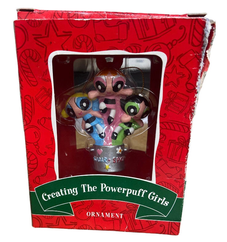 Vintage Power Puff Girls Christmas Ornament - Etsy