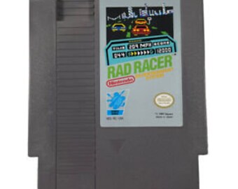RAD Racer nintendo Entertainment System, NES Vintage Racing Game ...