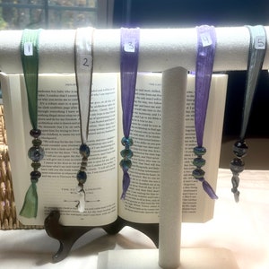 Silk Art Glass Bookmarks, and They Are One of a Kind!!/ Homemade - Etsy