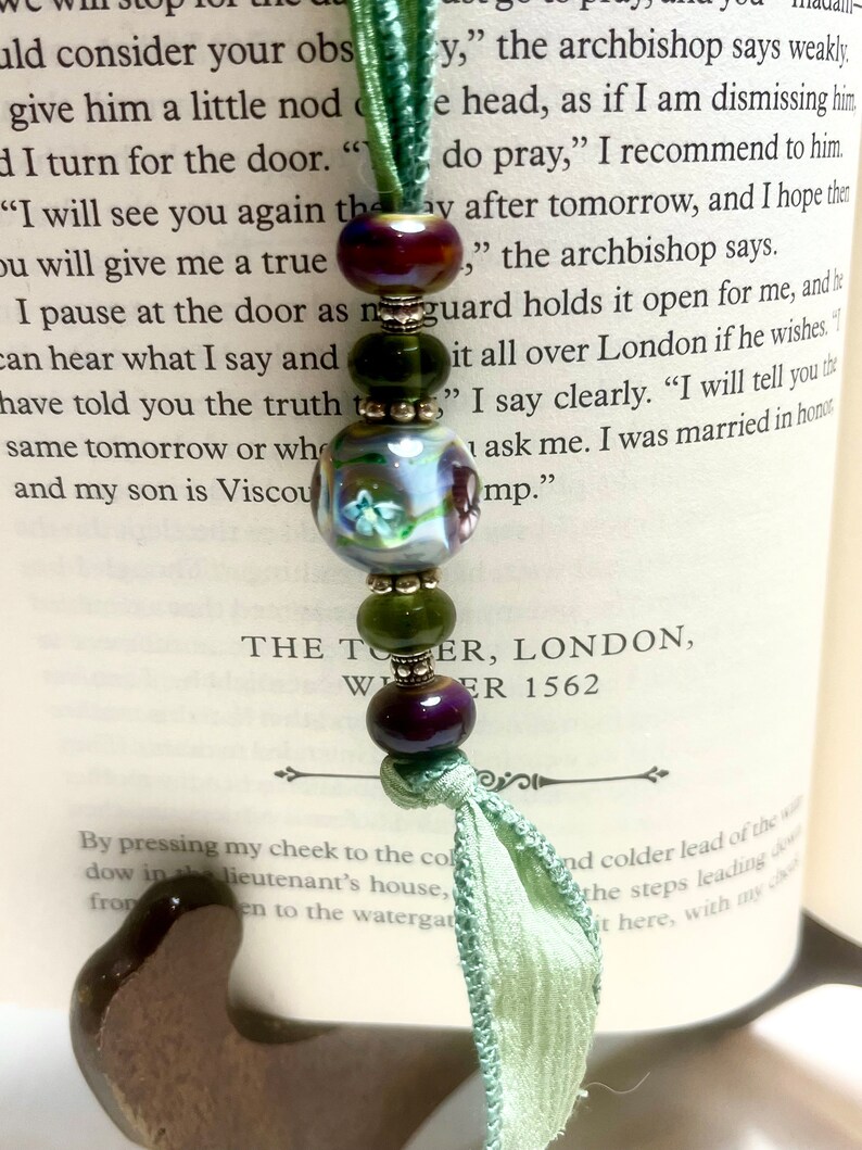 Silk Art Glass Bookmarks, and They Are One of a Kind!!/ Homemade - Etsy