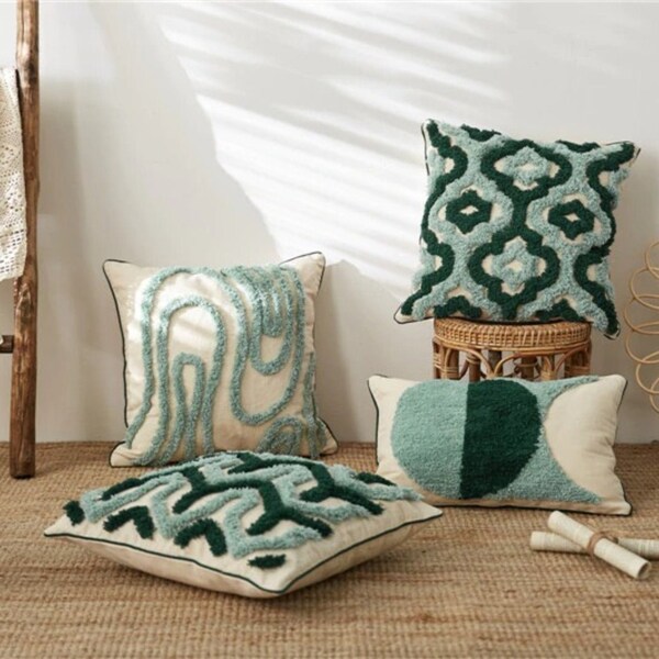 Tufted Pillow - Etsy