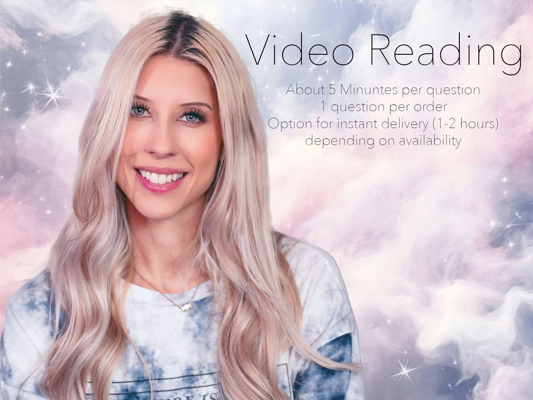 SAME HOUR Psychic Reading - 5 Minute VIDEO - Etsy