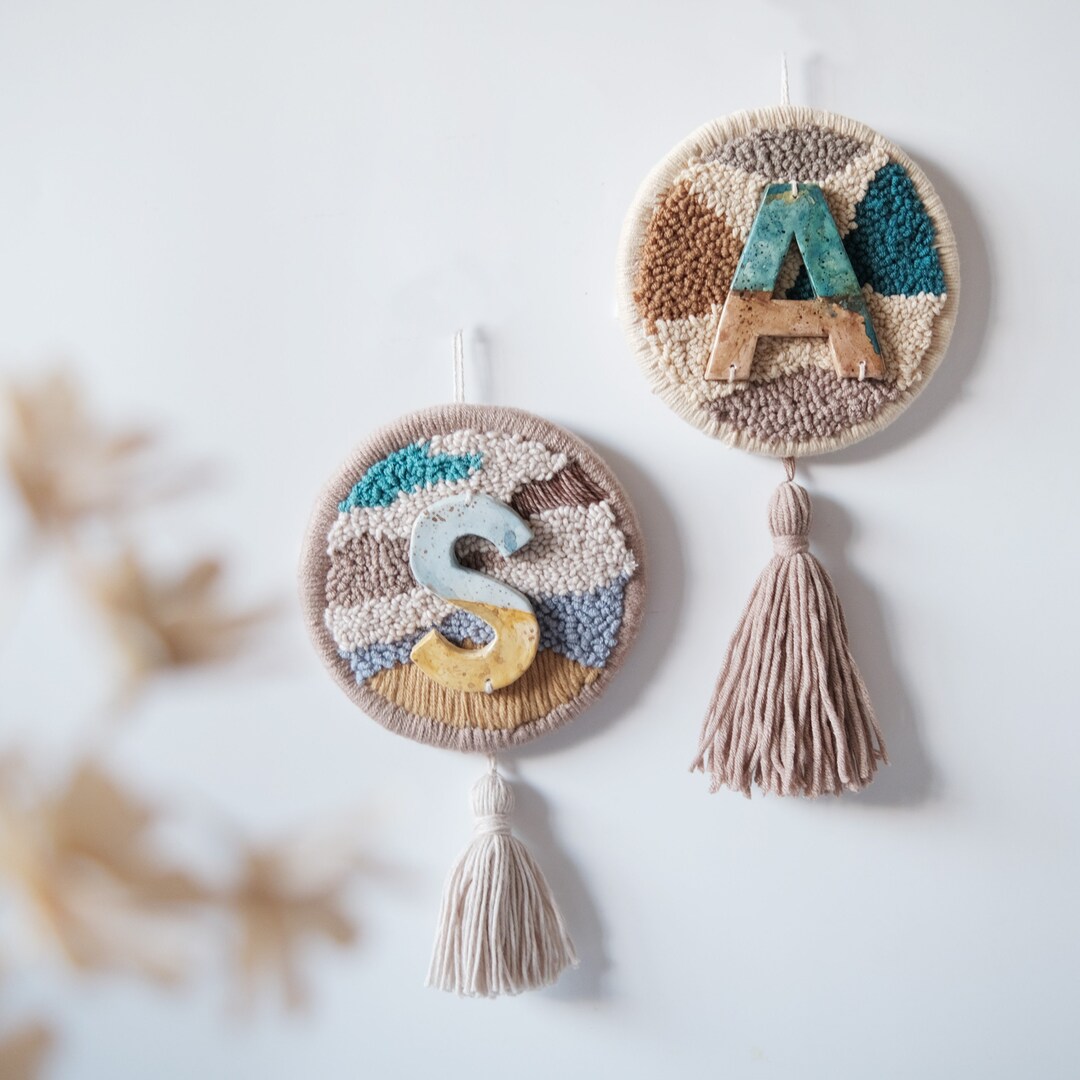 Nom Signe Lettre Décoration Murale Monogramme Personnalisé - Etsy France